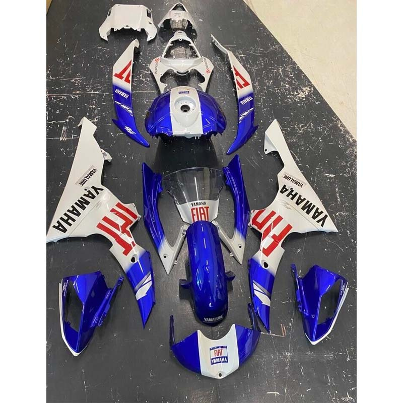 Kit Carene Complete ORIGINALE Yamaha YZF-R6 2008,2016 Replica Fiat ...